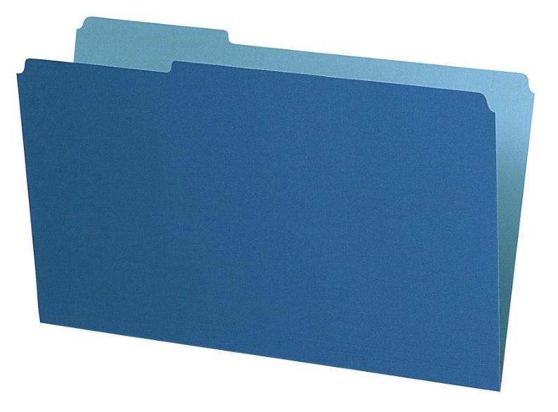 Legal Size File Folder – Blue – Office Systems Aruba