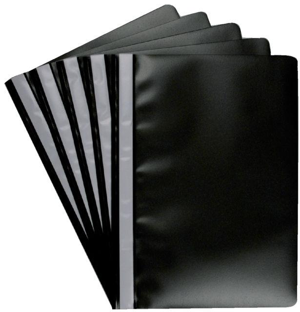 Standard Plastic File – Black – Office Systems Aruba