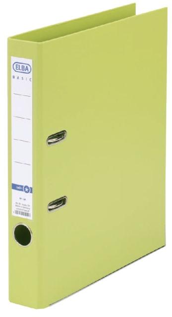 Elba Lever Arch File (Ordner) 50mm – Lime Green – Office Systems Aruba