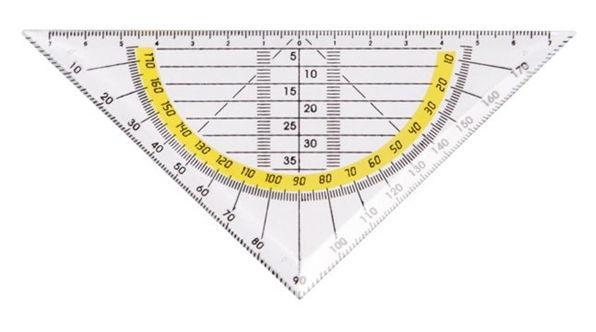 Standard Triangle Ruler – Office Systems Aruba