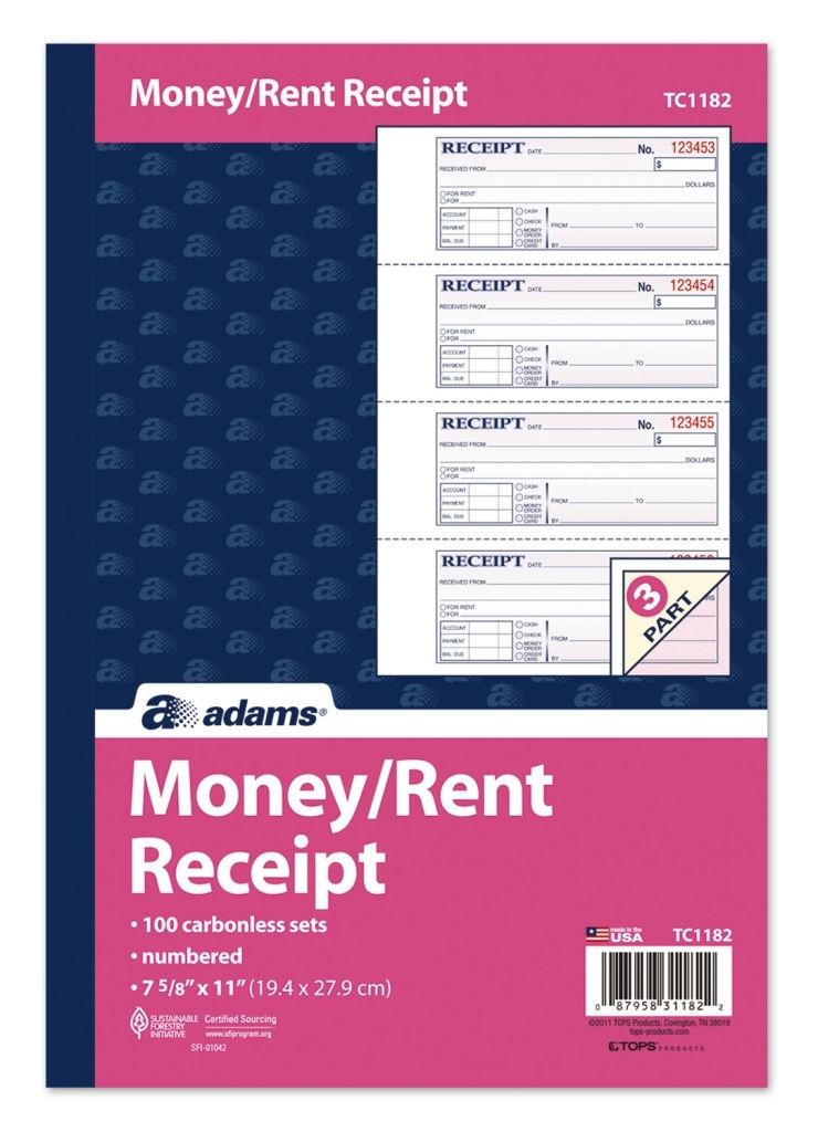 Tapebound Receipt Book – 3 Ply | Office Systems Aruba