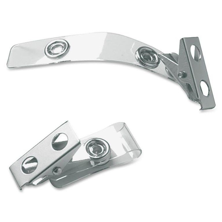 Clear ID Card Strip Clip | Office Systems Aruba