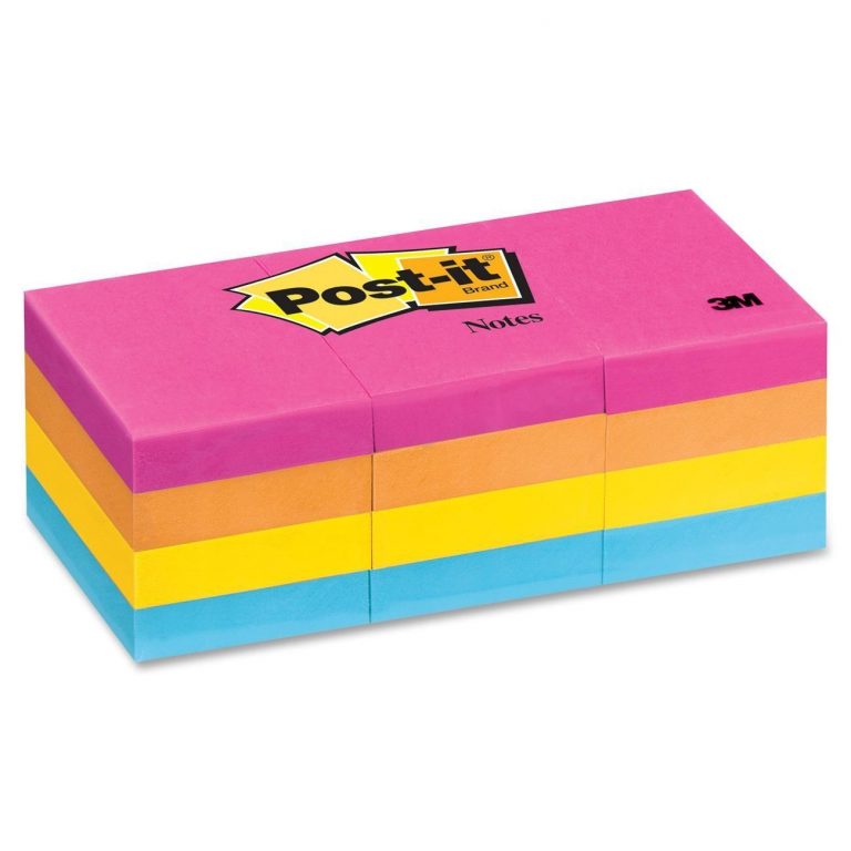 Info Sticky Note Cube 75 x 75mm – White Mix | Office Systems Aruba